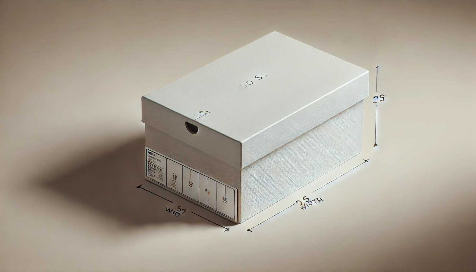 Shoe Box Dimensions: Everything You Need to Know - 99designspackaging